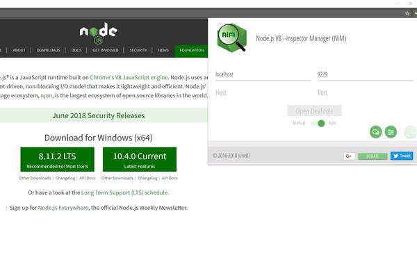 NIM(Node.js 调试管理工具) - Chrome 应用商店-Chrome插件下载-收藏猫插件