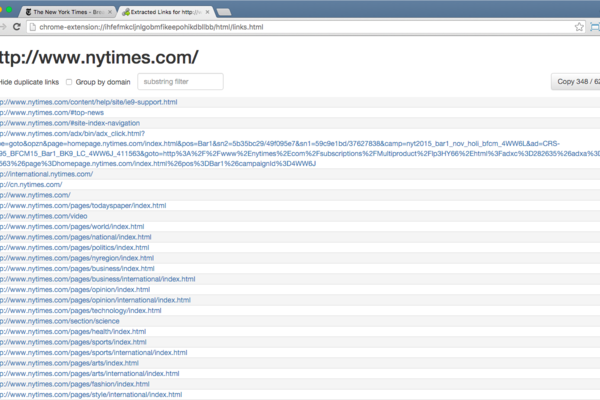 Link Grabber - Chrome 应用商店-Chrome插件下载-收藏猫插件
