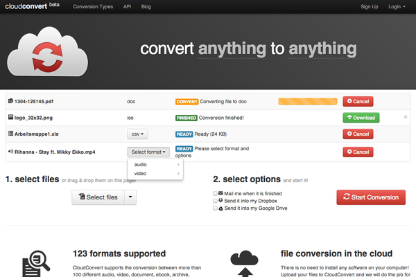 CloudConvert - Chrome 应用商店-Chrome插件下载-收藏猫插件