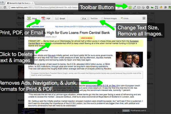 PrintFriendly - Print and PDF Web Pages - Chrome 应用商店-Chrome插件下载-收藏猫插件